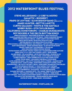 Past Lineups - Waterfront Blues Festival